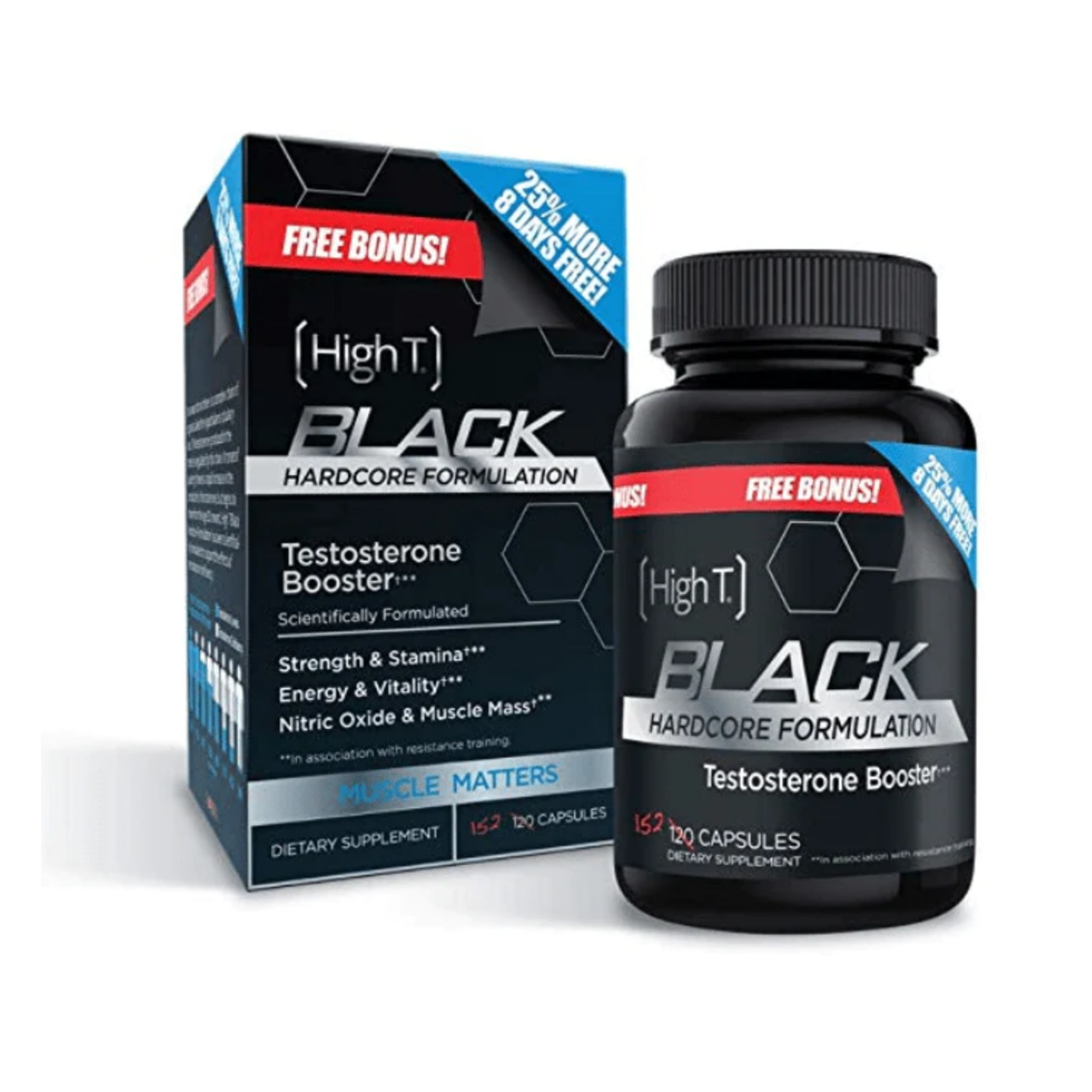High T Testosterone Supplements for Men, Fitness Testosterone Booster ...